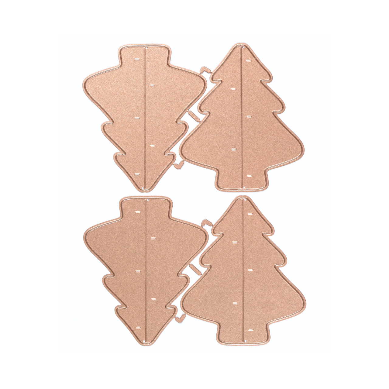 Die - Baumschmuck Tannenbaum - gefächert